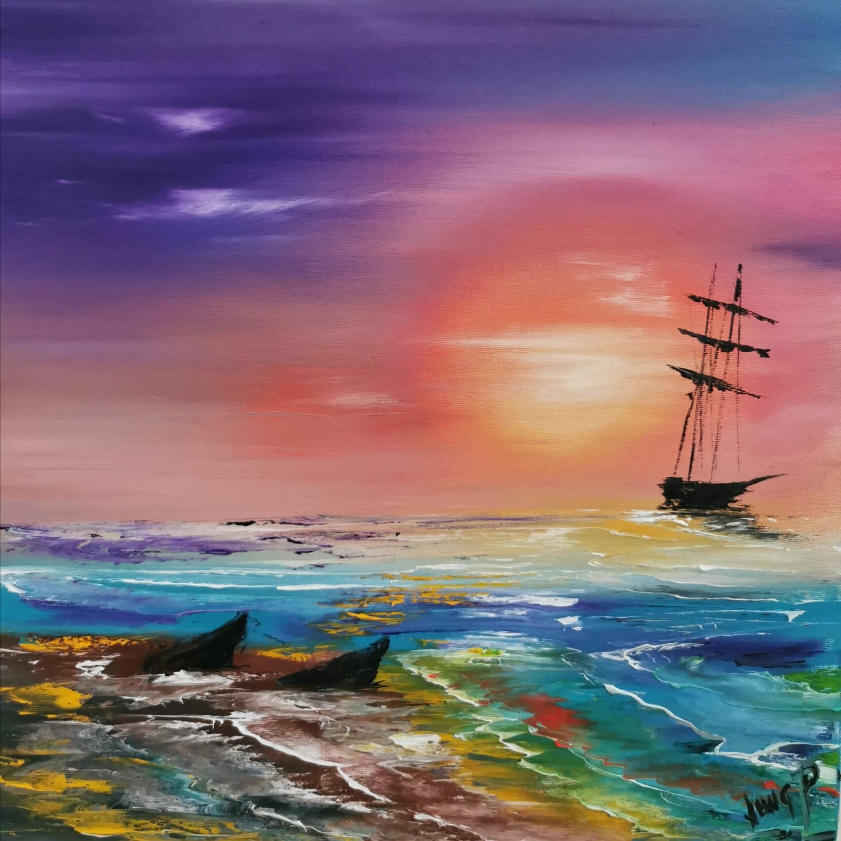 Peinture Beautiful day