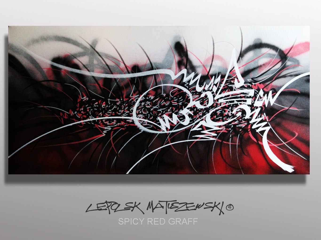 Peinture SPICY RED GRAFF