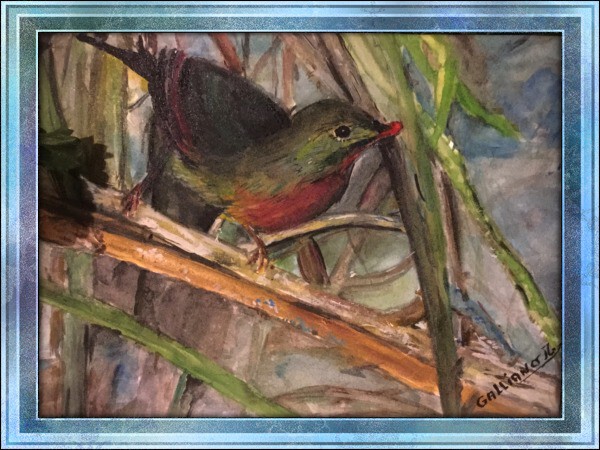 Peinture Le Rossignol.