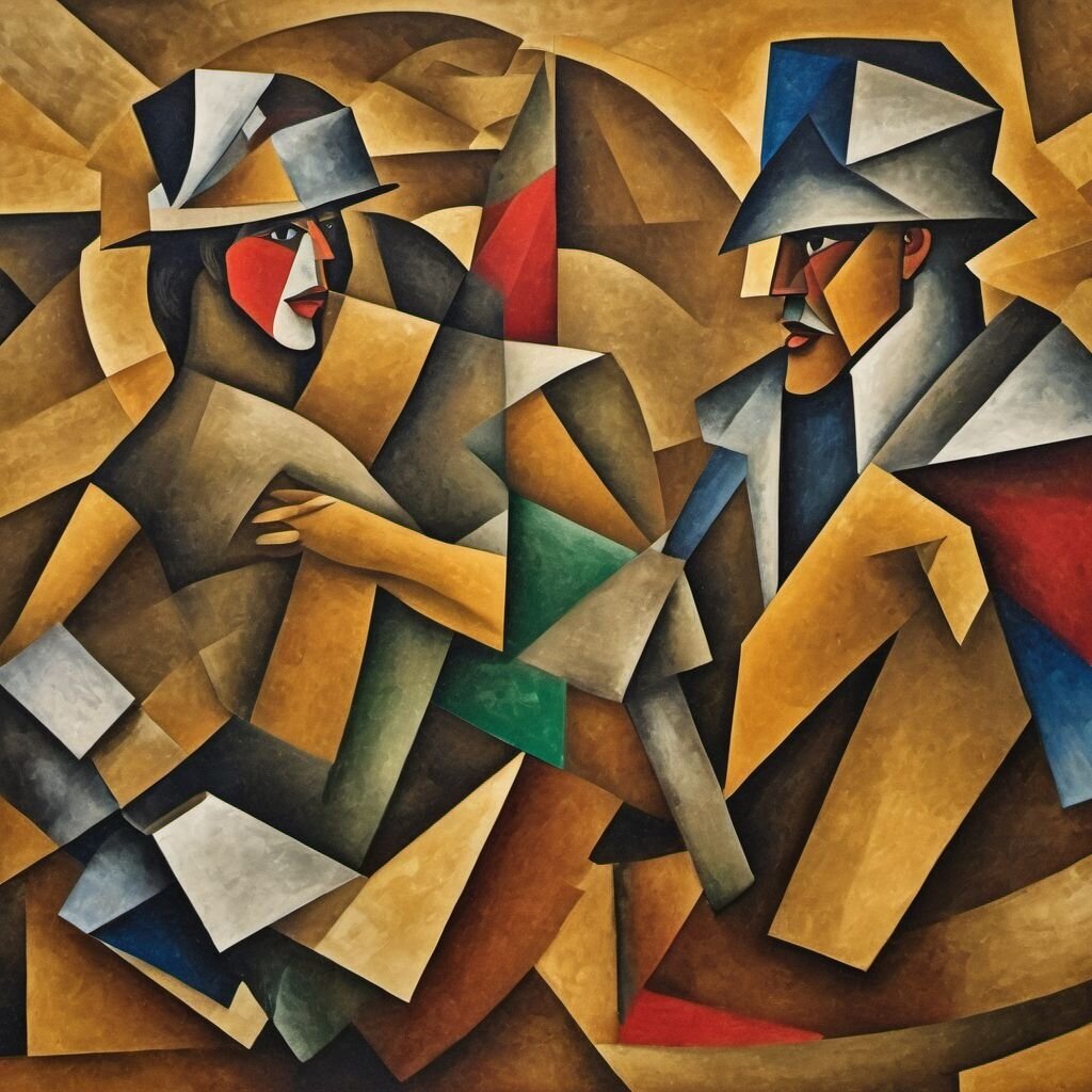 Autre Guerre à la manière du cubisme