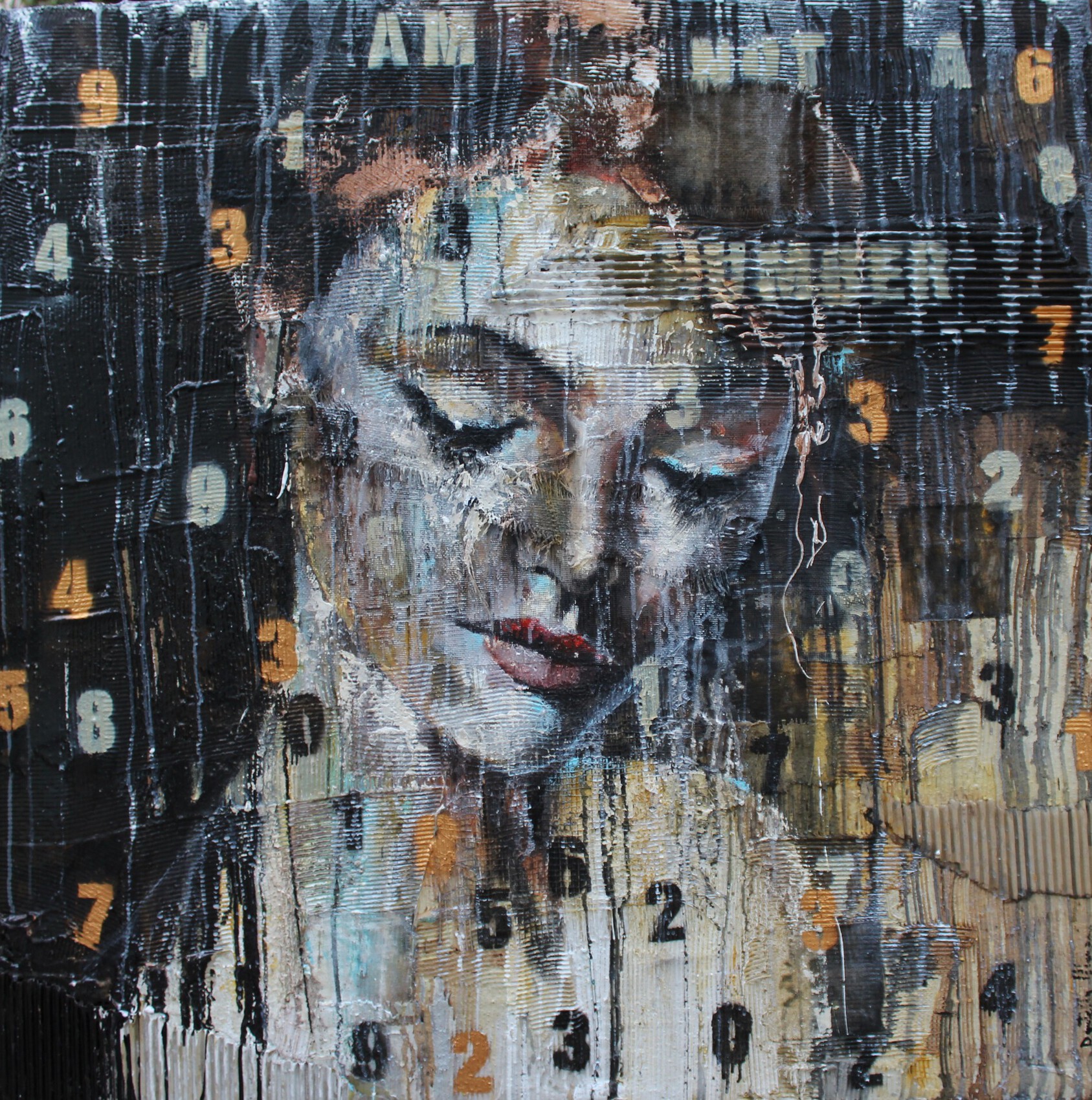 Peinture I'm not a number