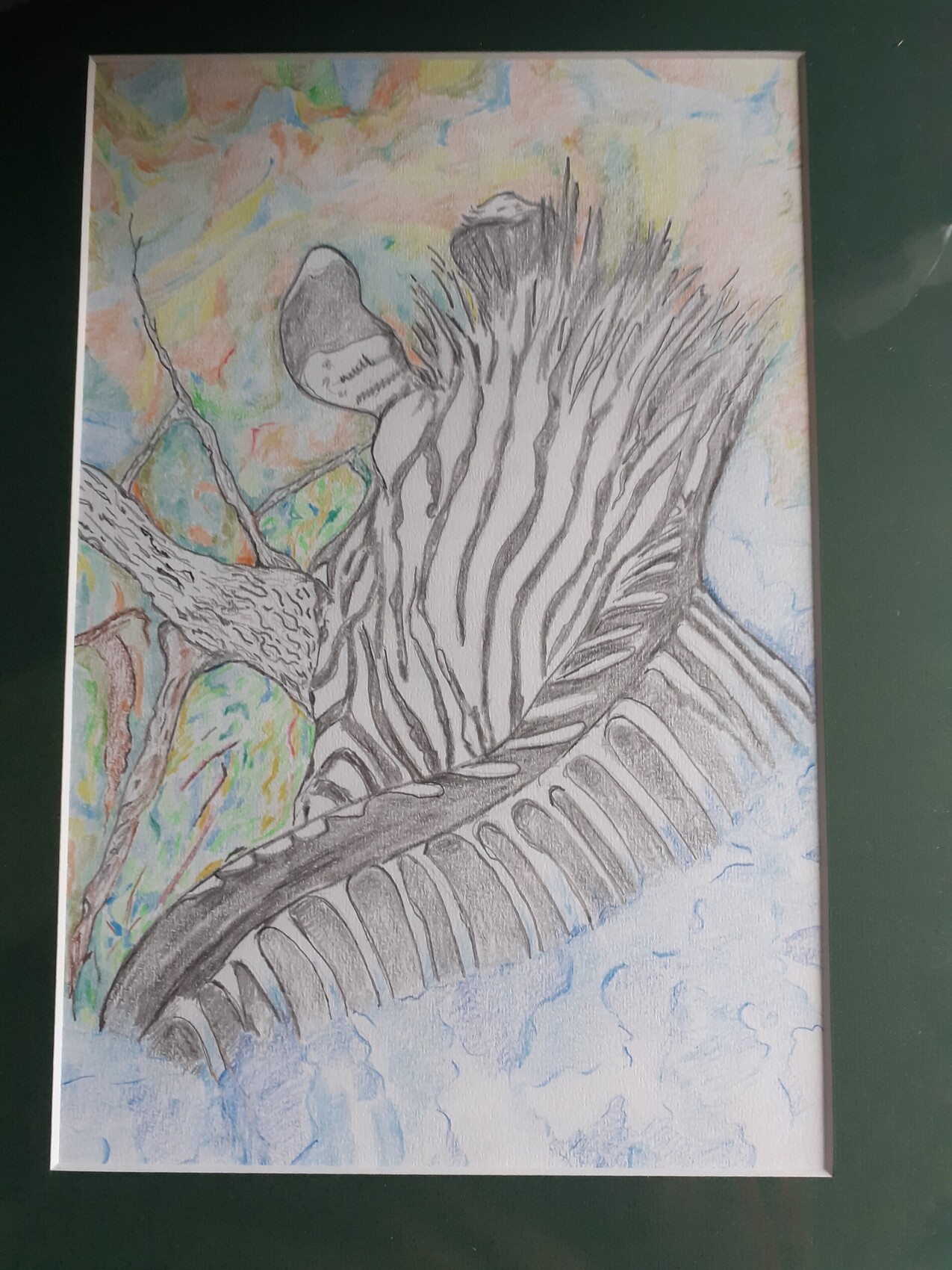 Dessin Rayures sauvages