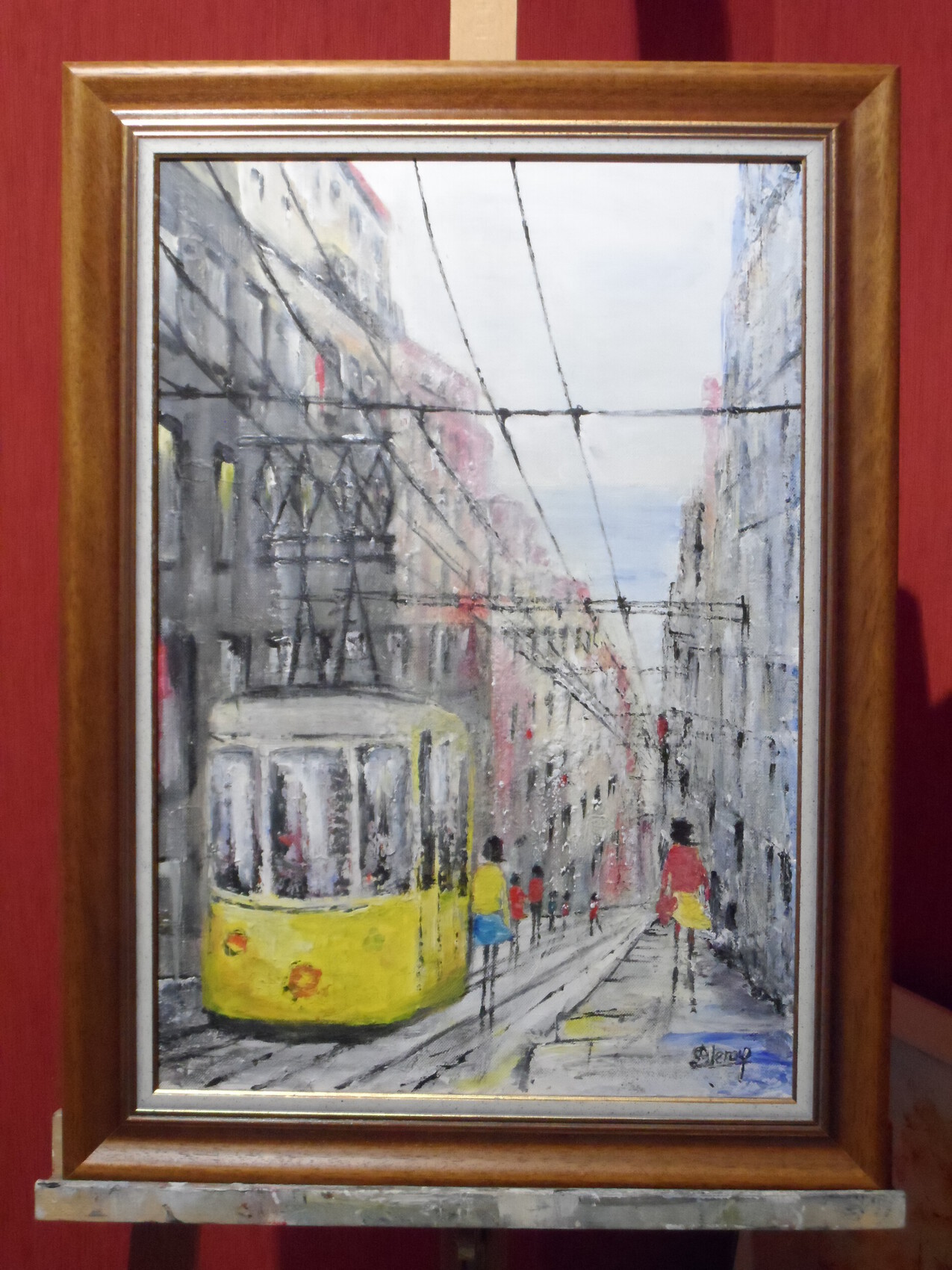 Peinture rue de lisbonne