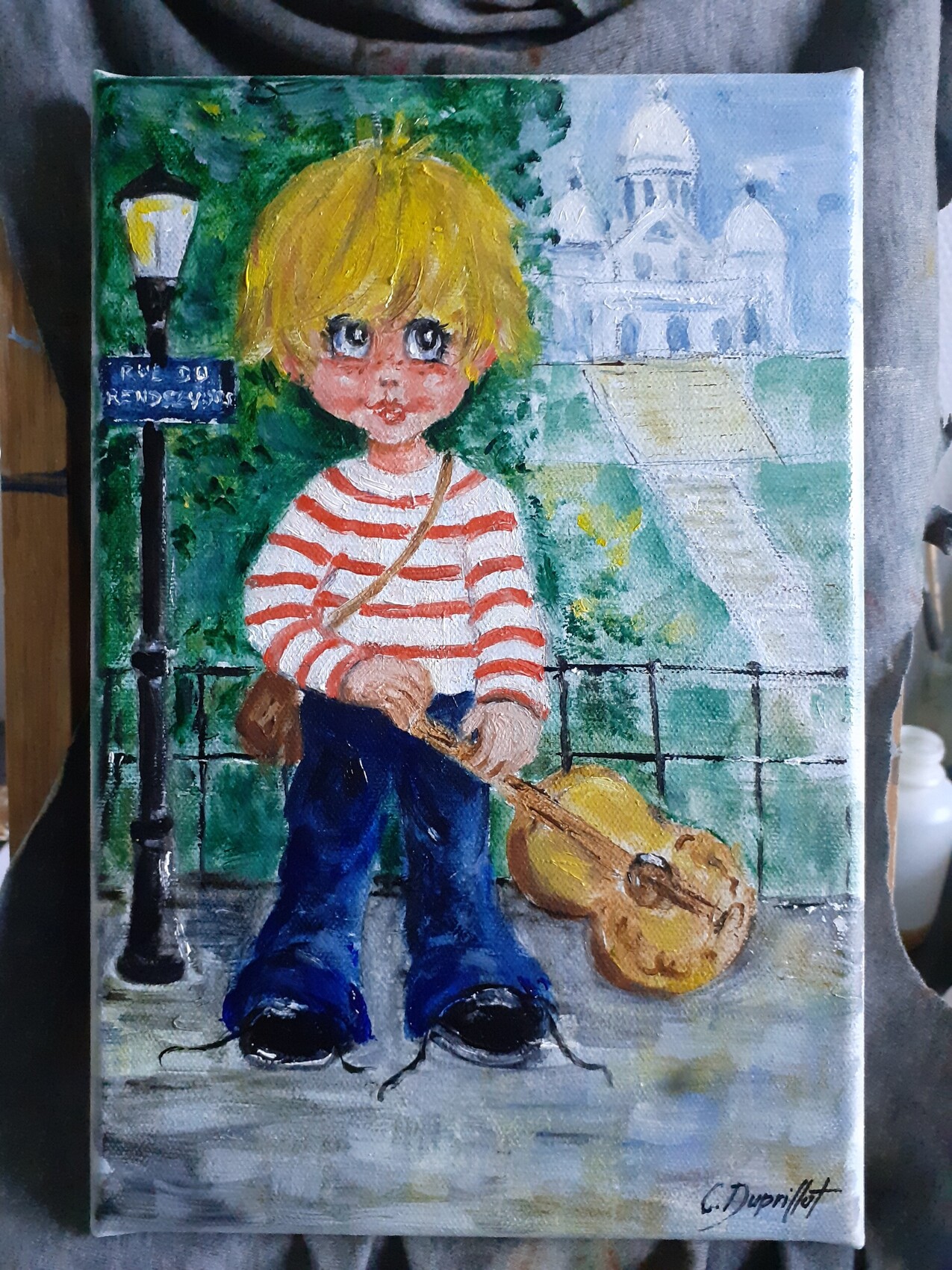 Peinture LE MUSICIEN