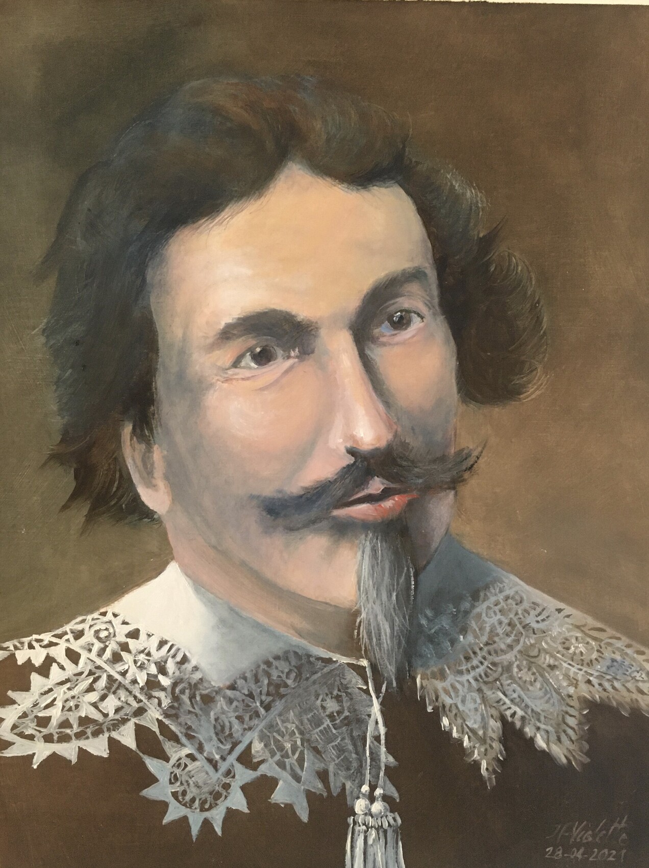 Peinture François Léon Birotheau de la Montagne