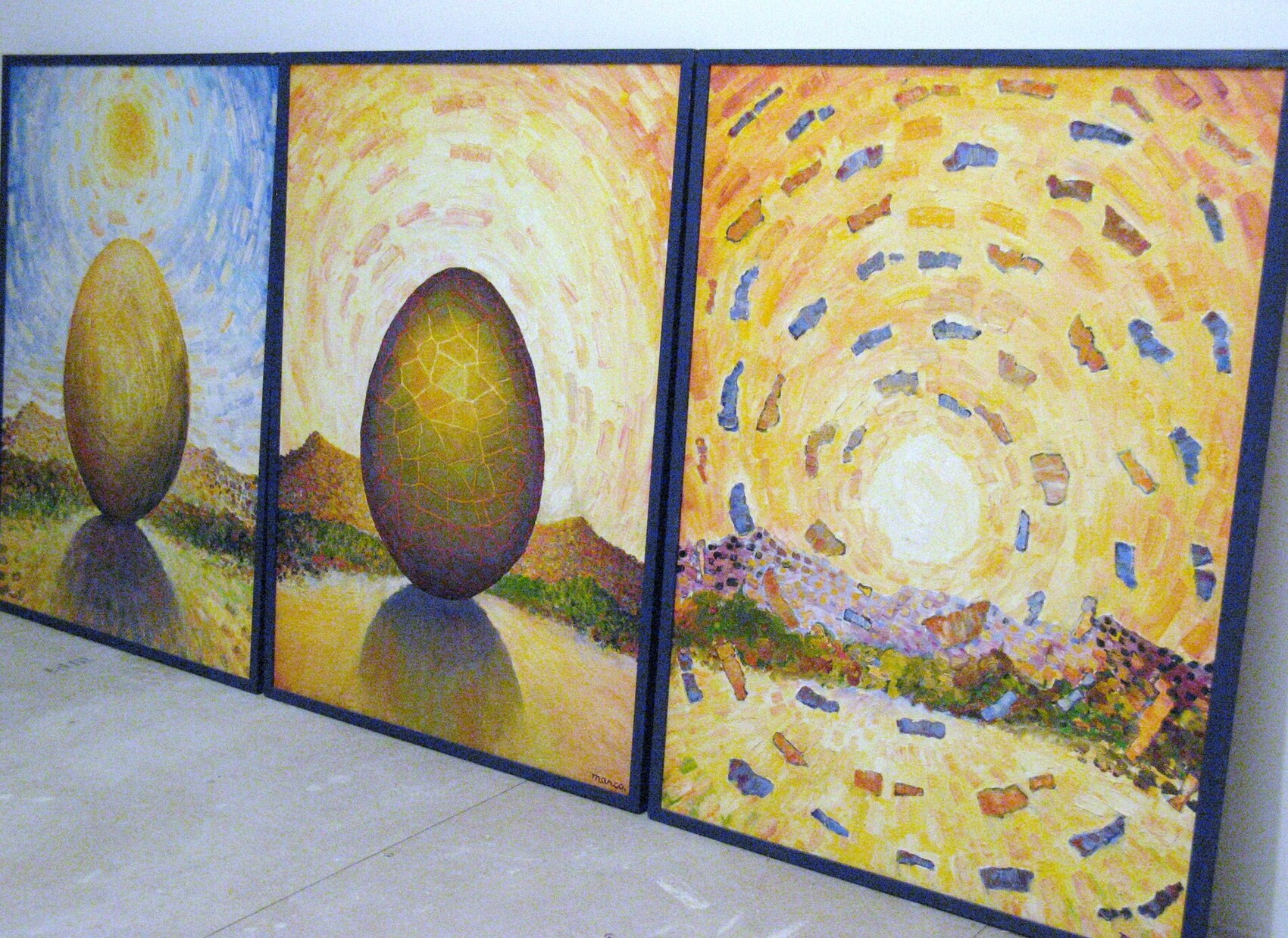 Peinture La création