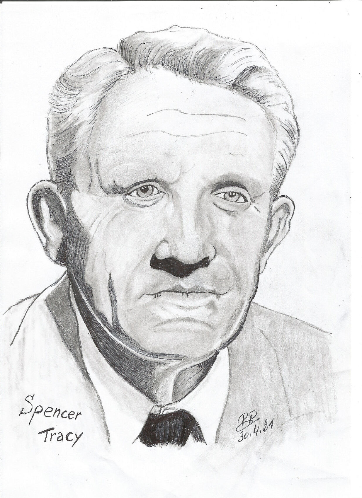 Dessin Spencer Tracy