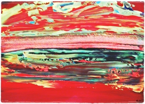 Peinture La ritournelle de Raphaël