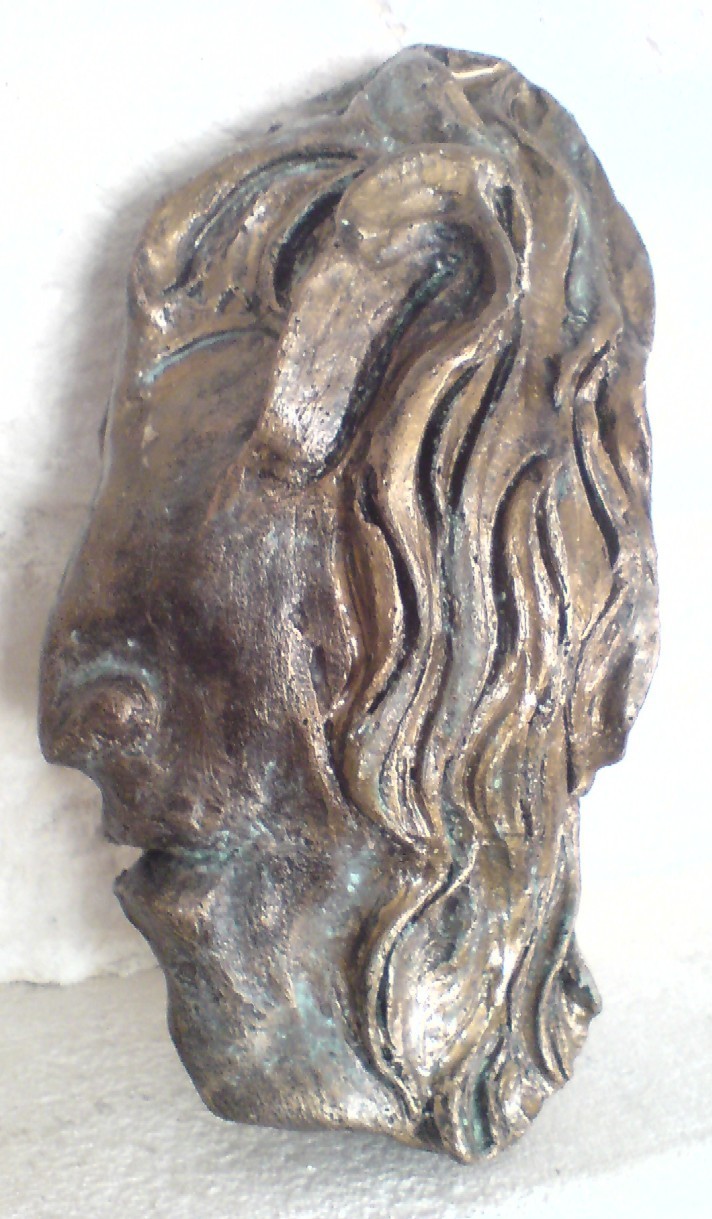 Sculpture homme de bronze