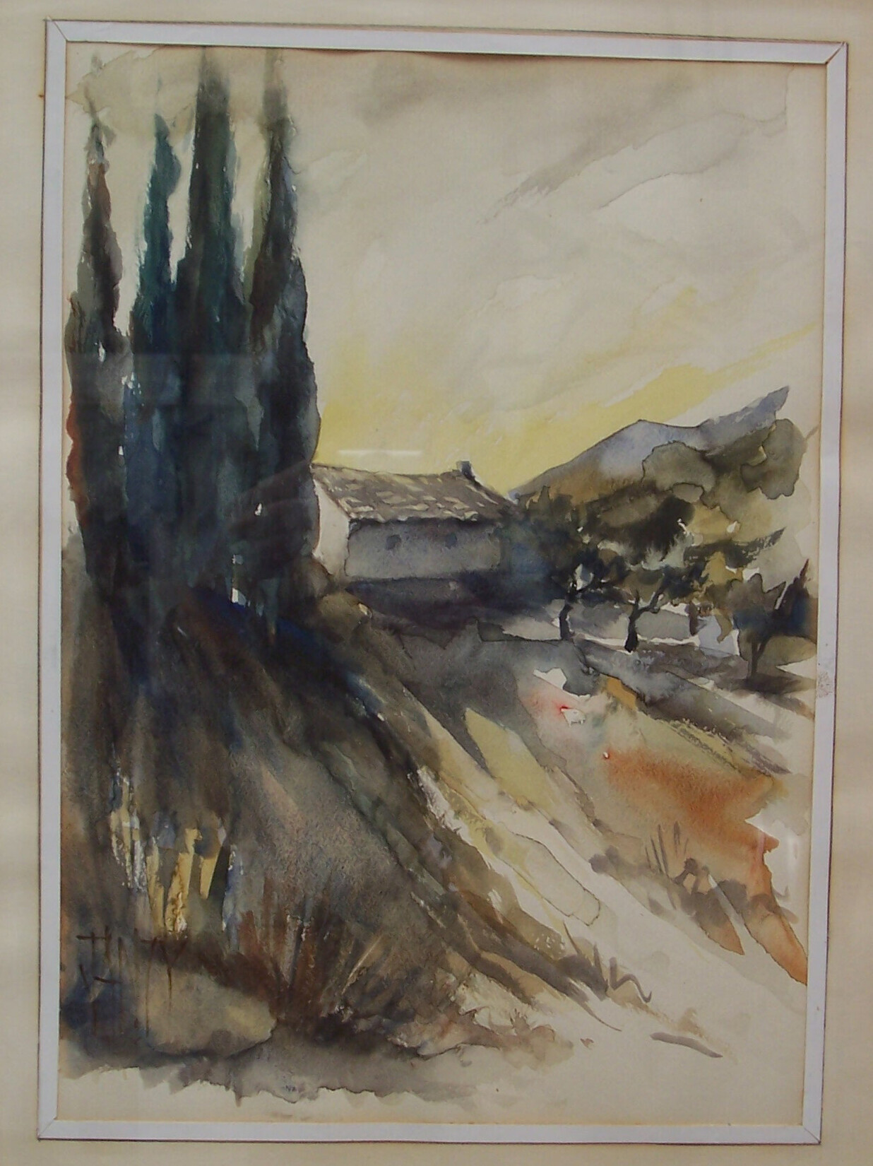 Peinture mas provençal