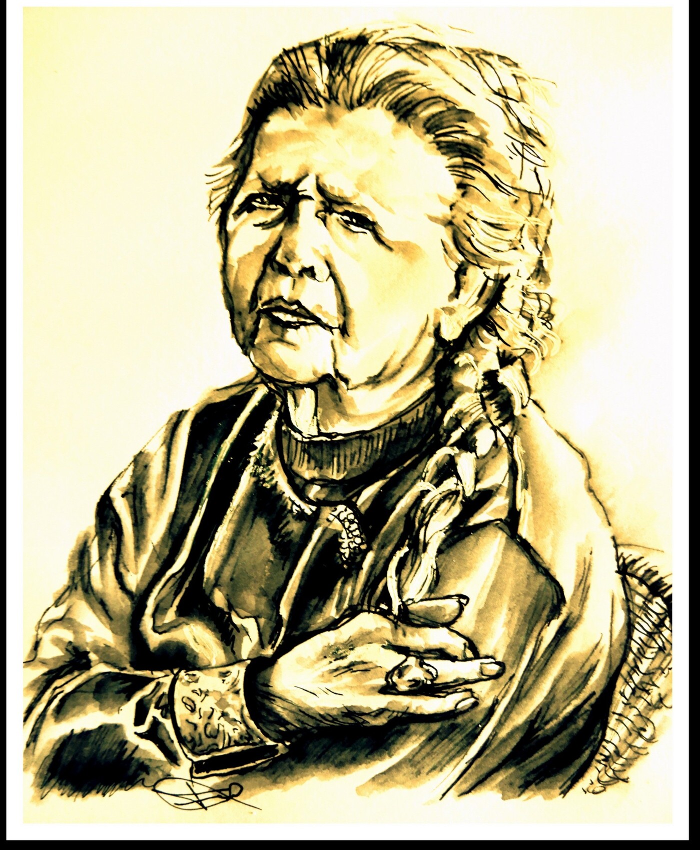 Dessin Madeleine Riffaud