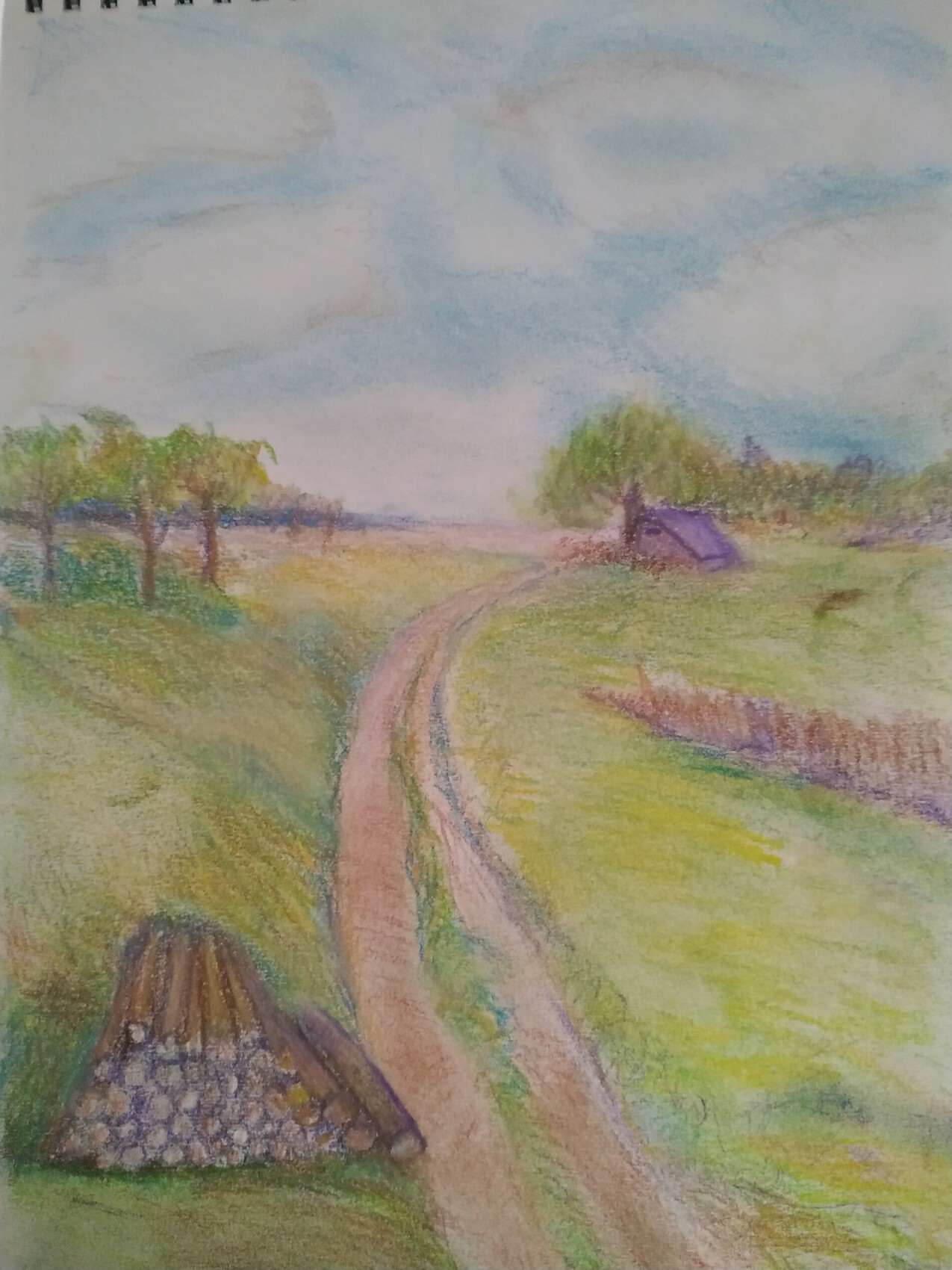 Dessin Le chemin