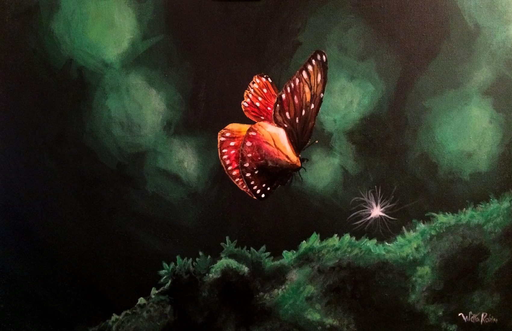 Peinture Papillon