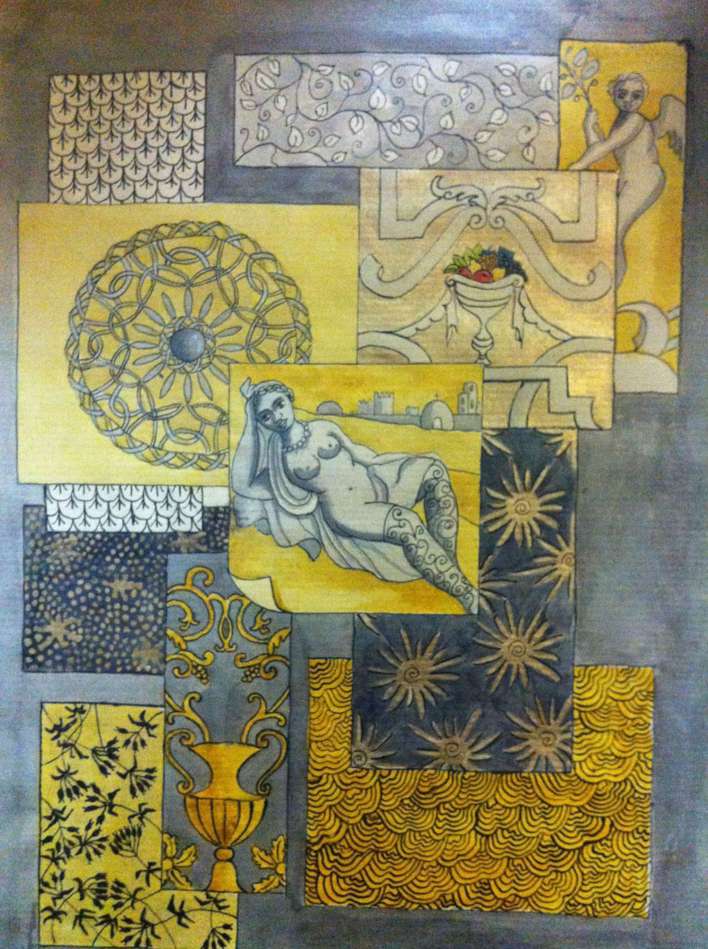 Dessin eniéme petits papelards