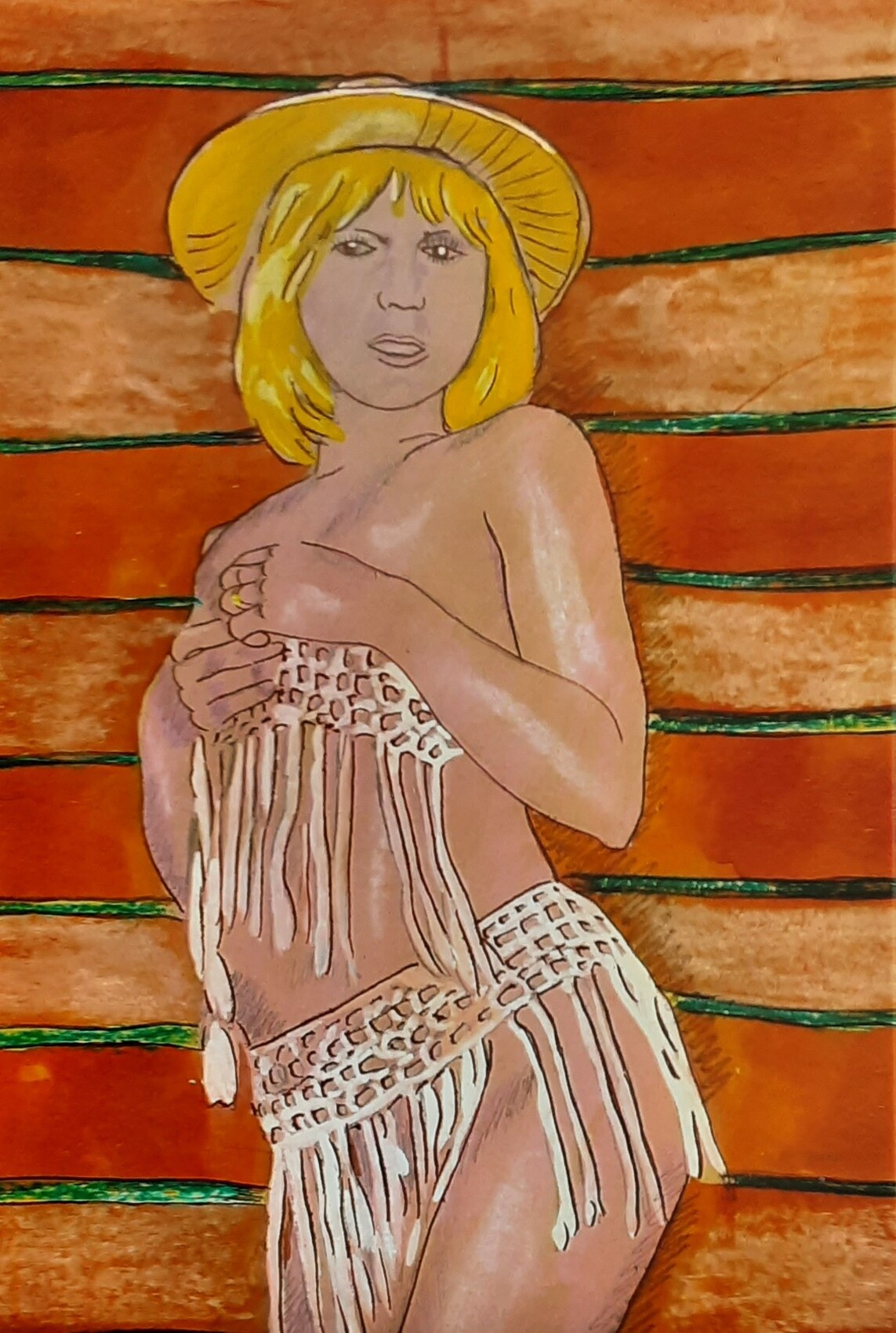 Peinture Poupée celluloïde