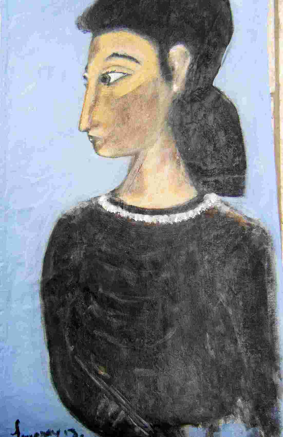 Peinture Madame Picasso