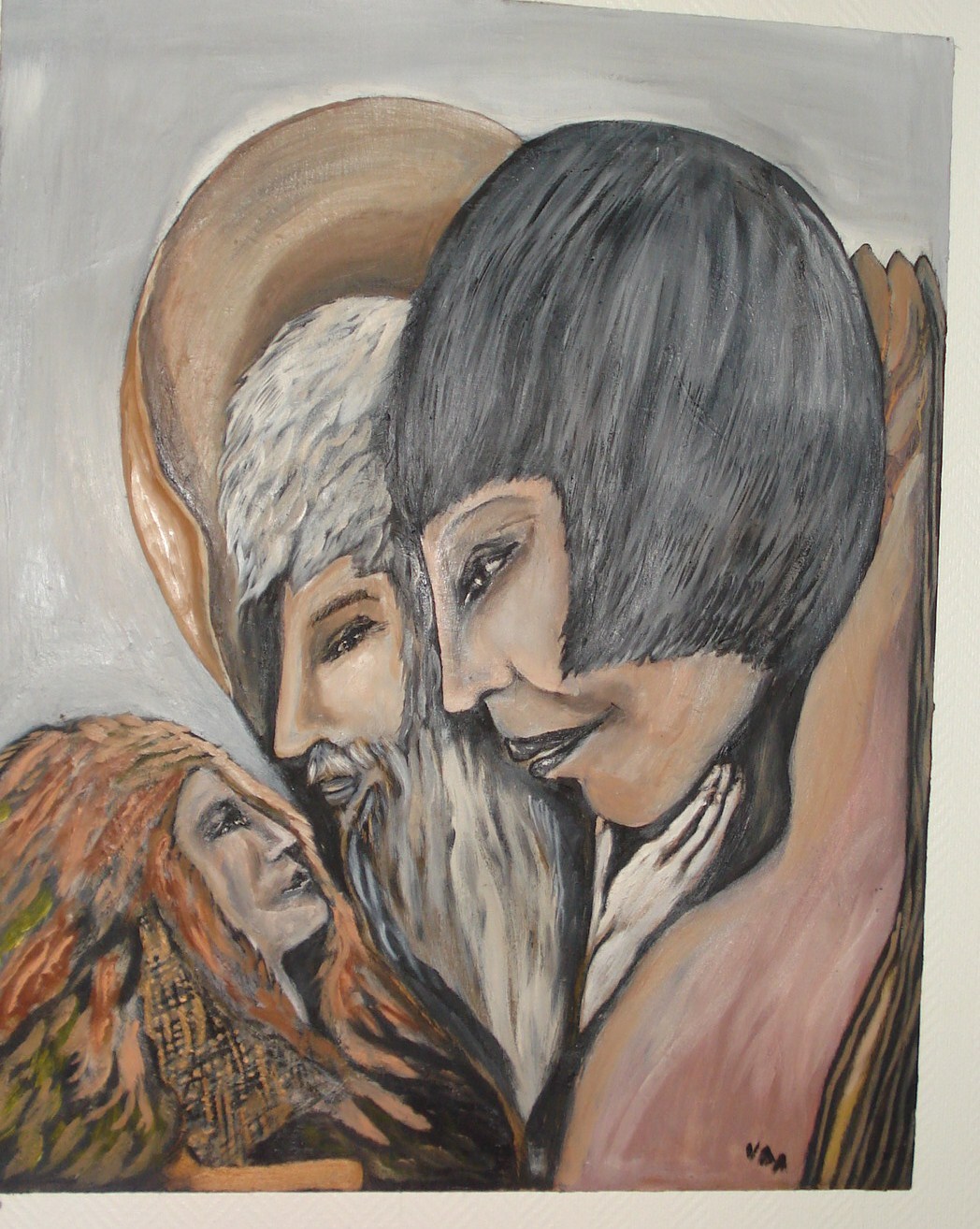 Peinture Le Monde Change 2007