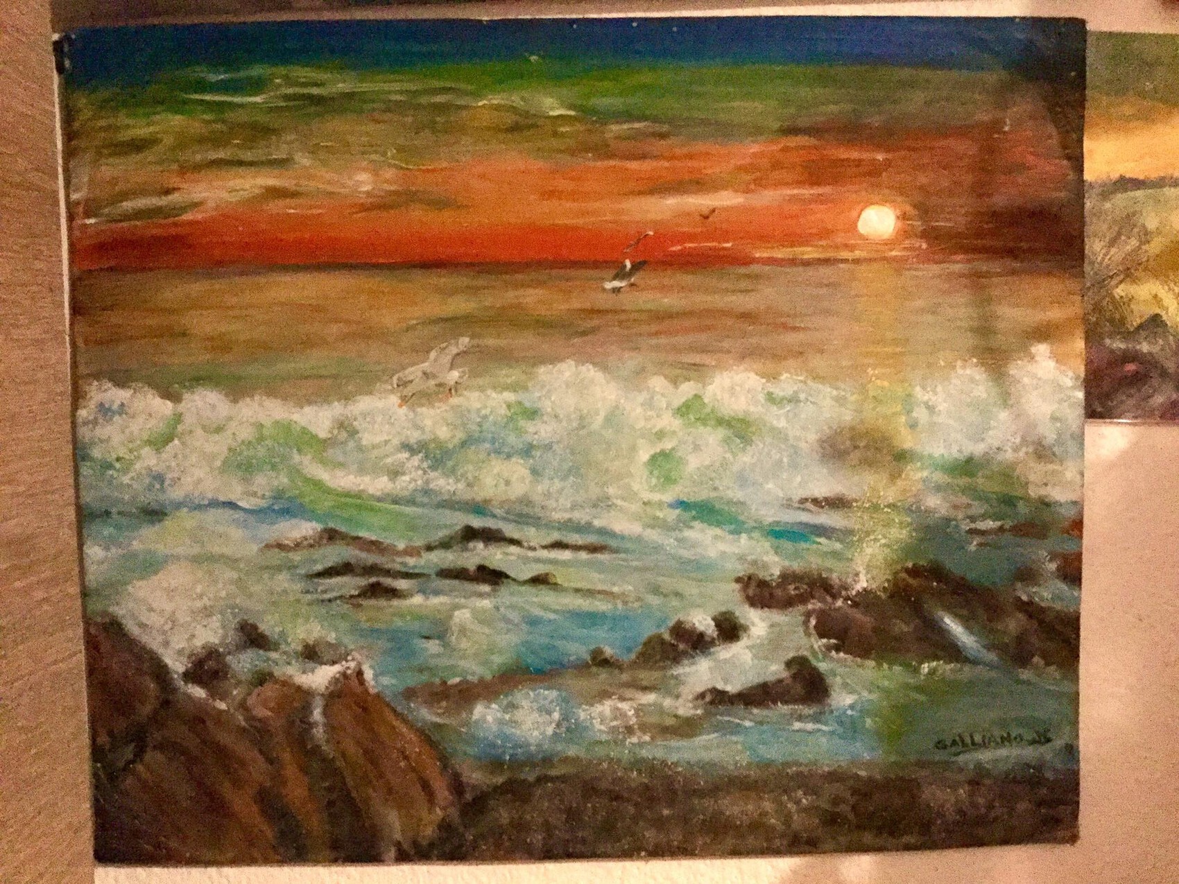 Peinture La mer