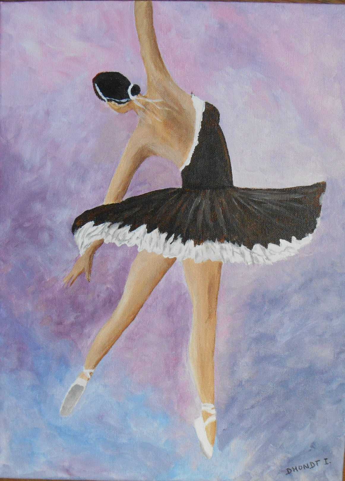 Peinture danseuse