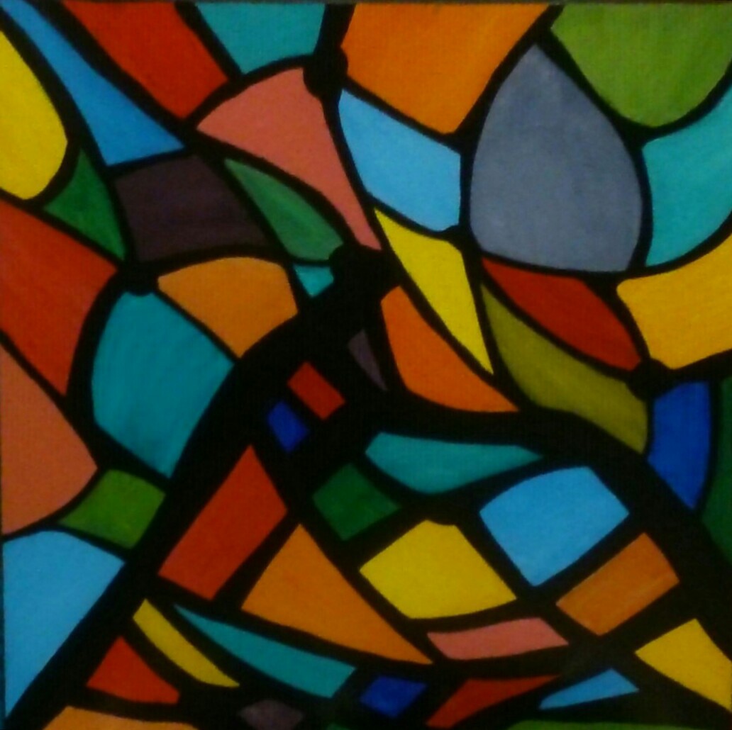 Peinture Toile 3D en couleurs