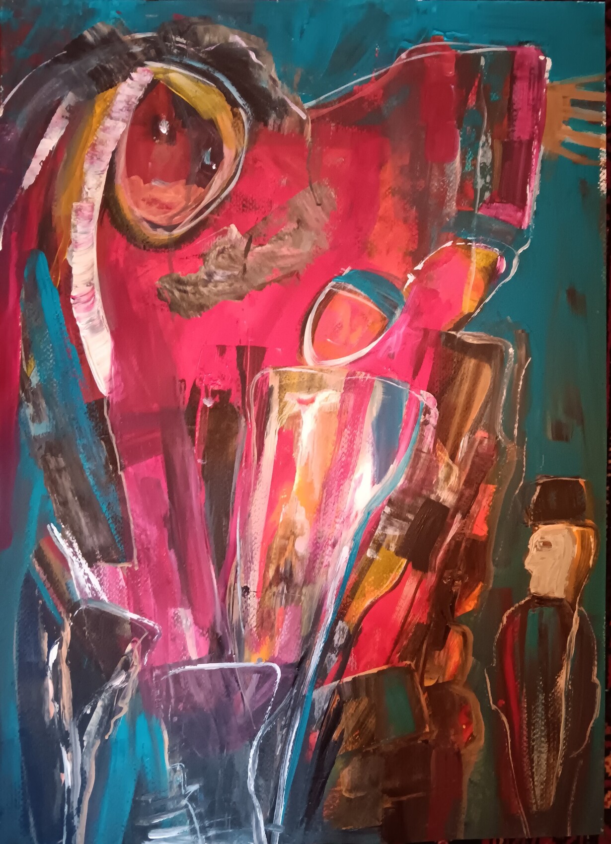 Peinture Le grand manitou