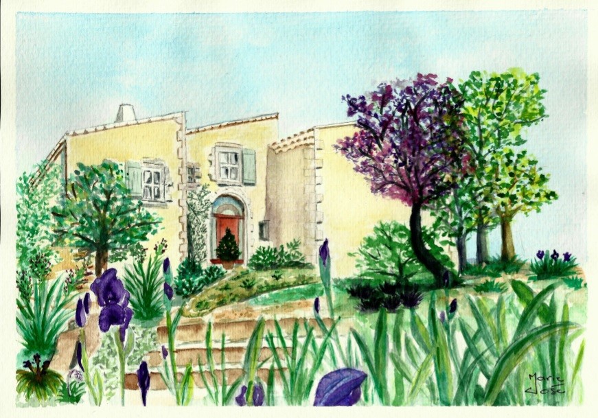 Peinture Mas provençal