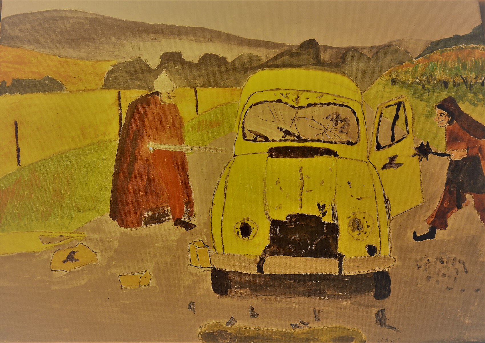 Peinture messire... un sarrasin!