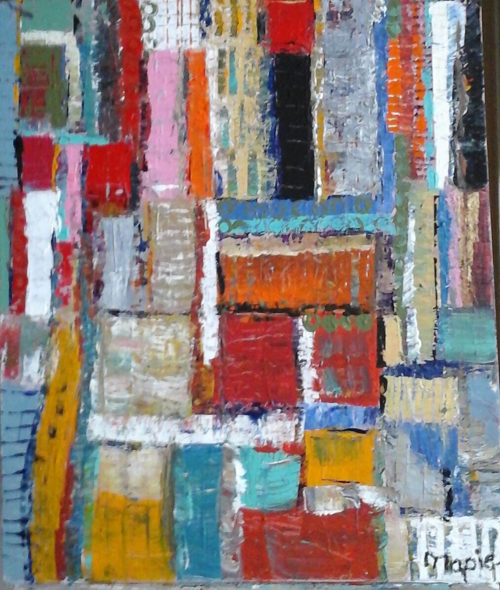 Peinture patchwork