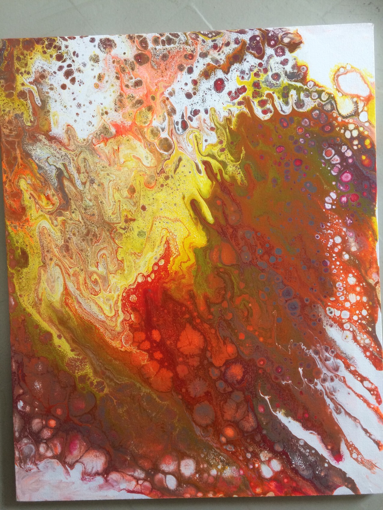 Peinture Hot abstract