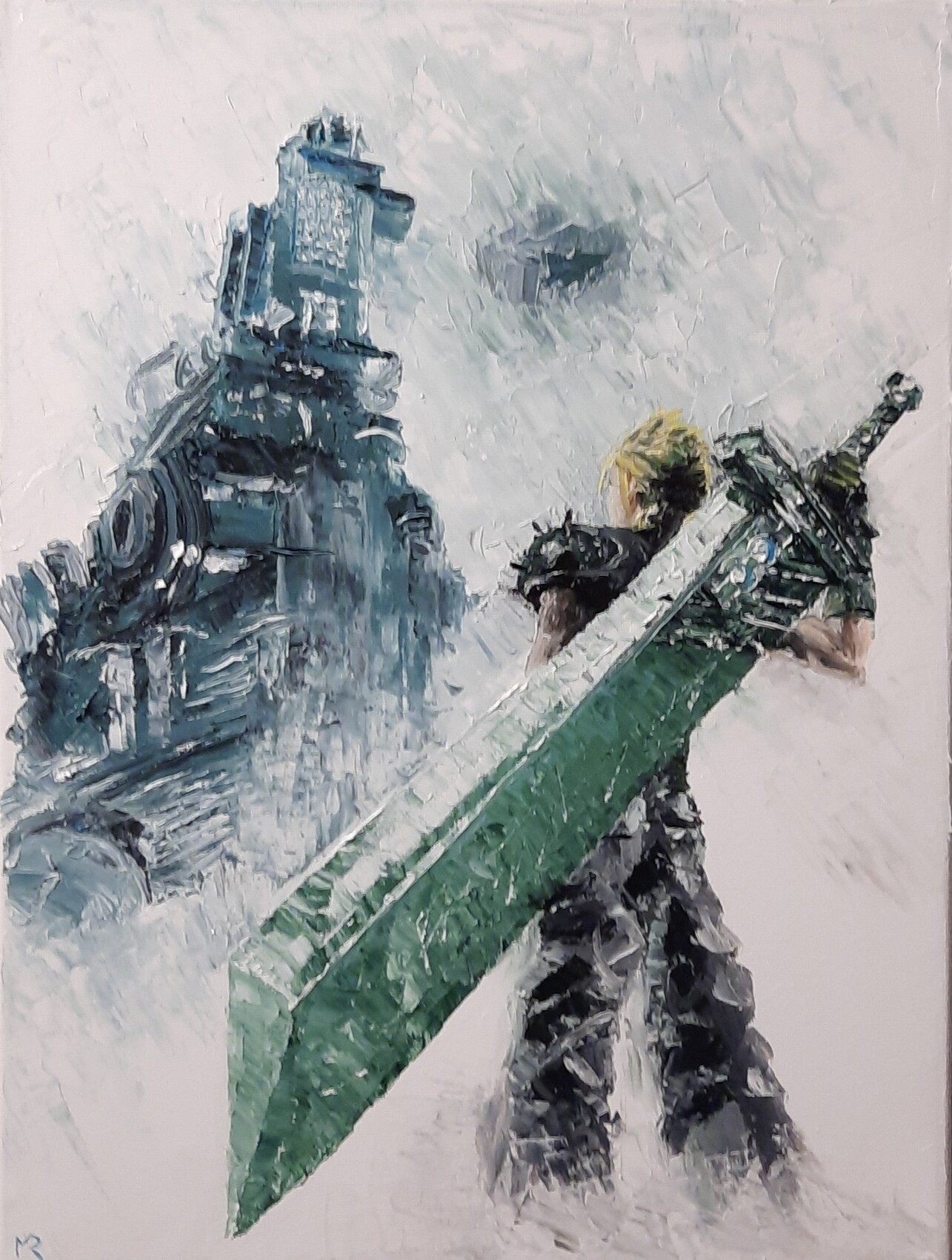 Peinture Final Fantasy VII