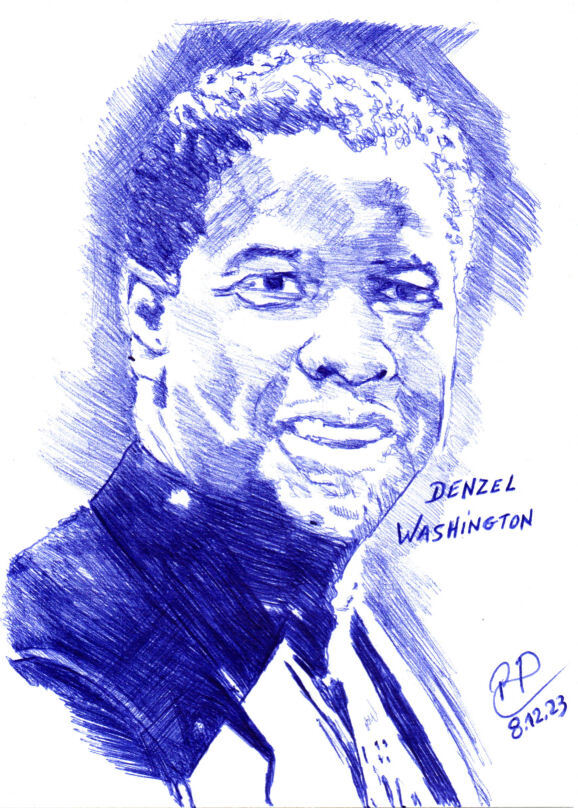 Dessin Denzel Washington