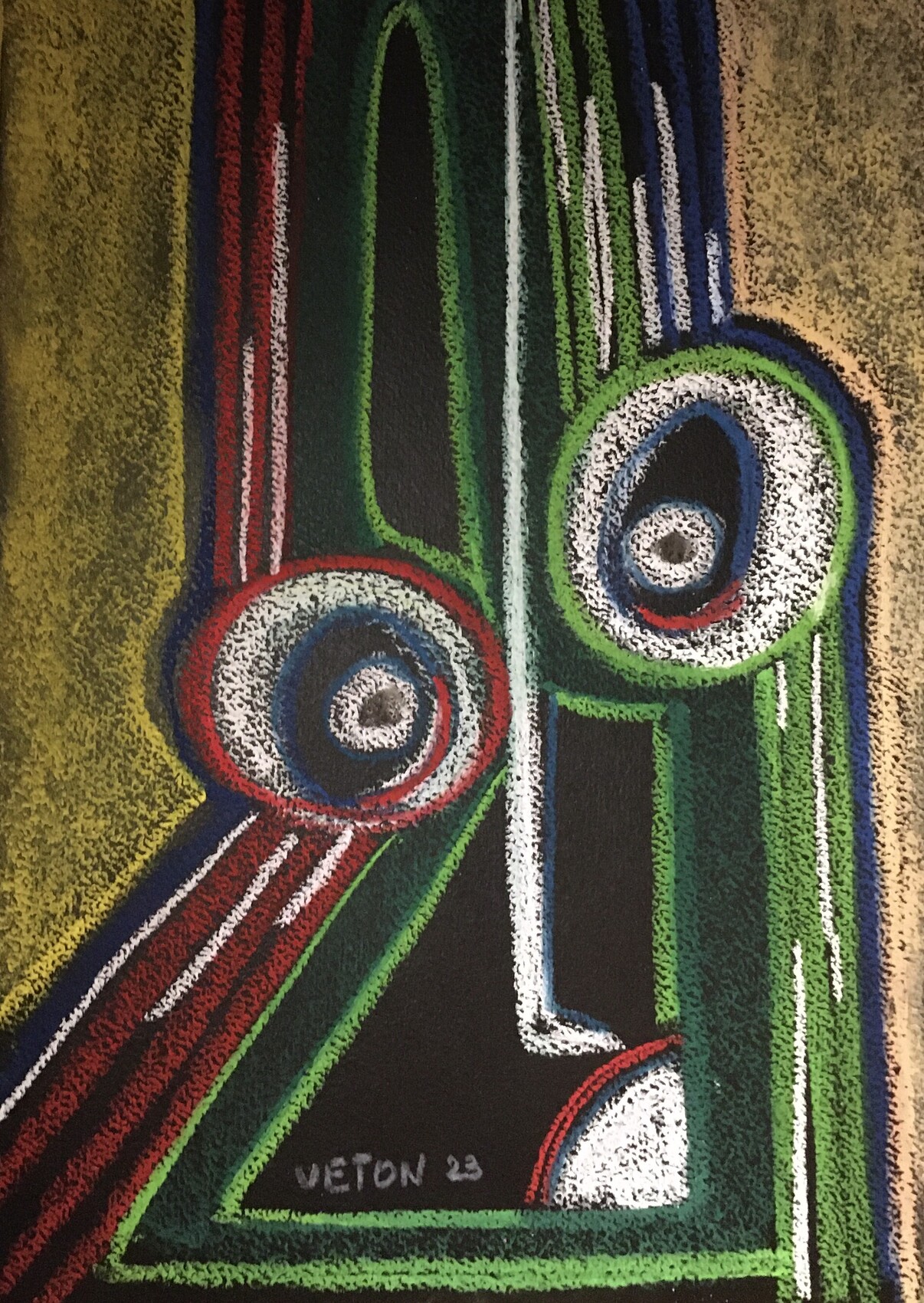 Dessin Autoportrait sans ressemblance…