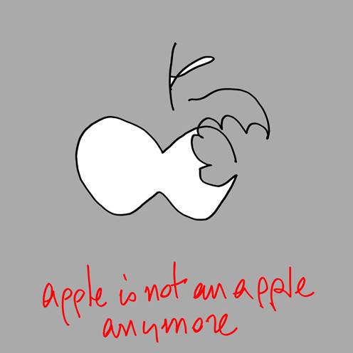 Dessin apple is not an apple anymore