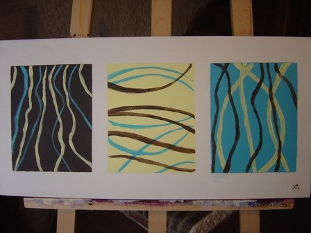 Peinture Triptyque