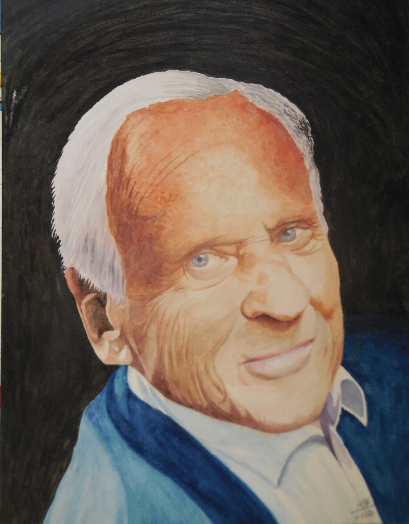 Peinture Jean d'Ormesson