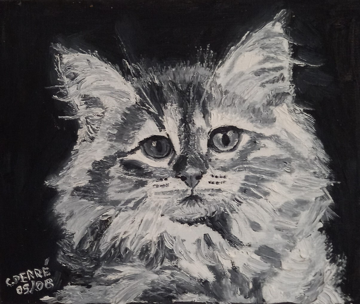 Peinture LE CHAT