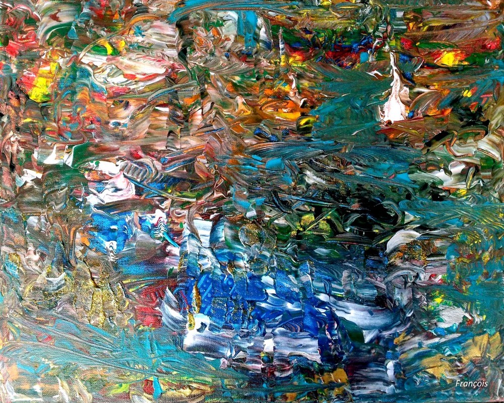 Peinture La rivière