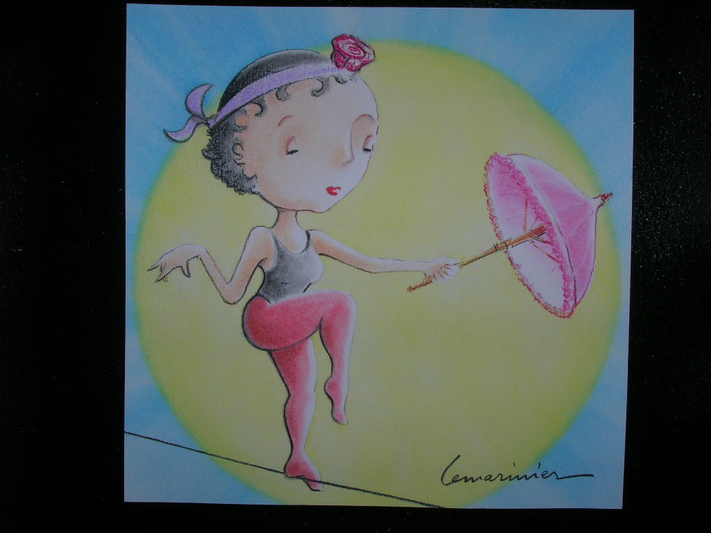 Dessin La funambule
