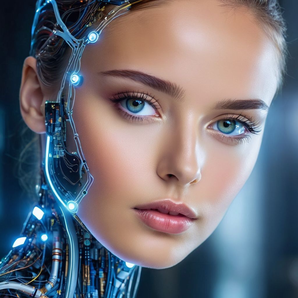 Autre Portrait of artificial intelligence