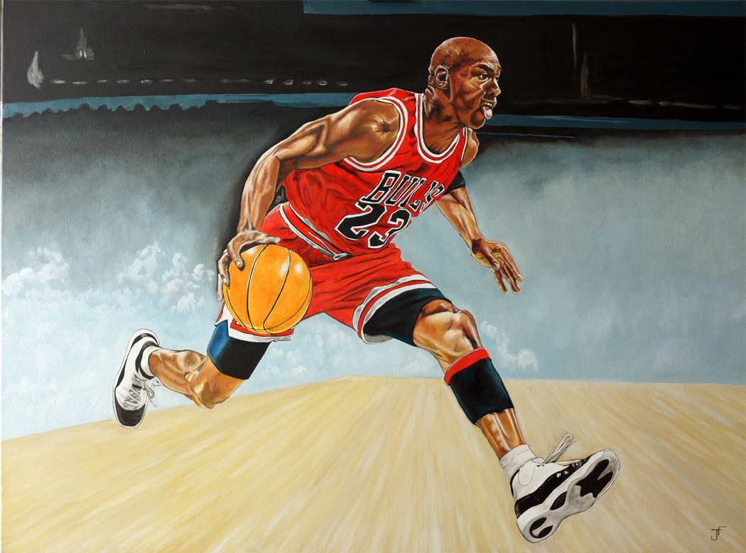 Peinture MICHAEL JORDAN