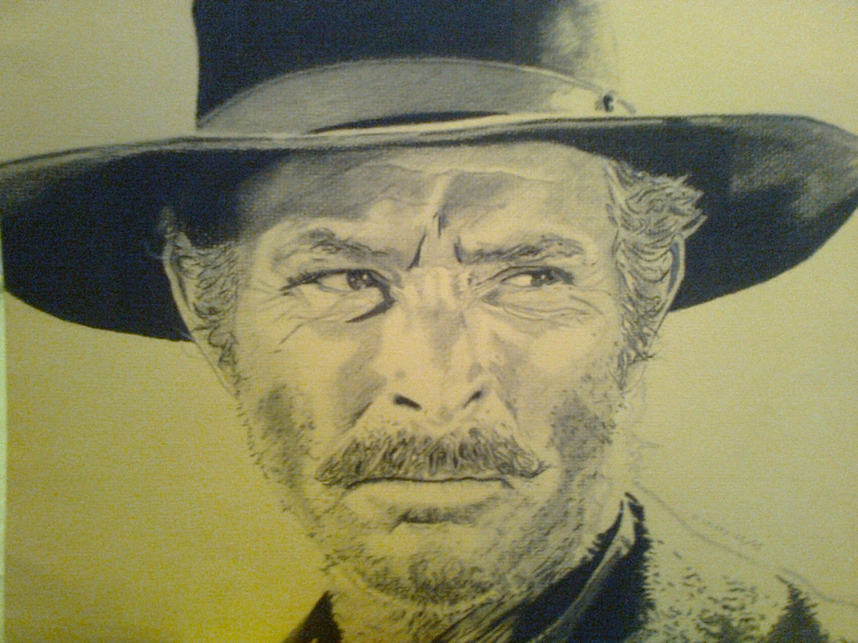 Peinture Lee Van Cleef