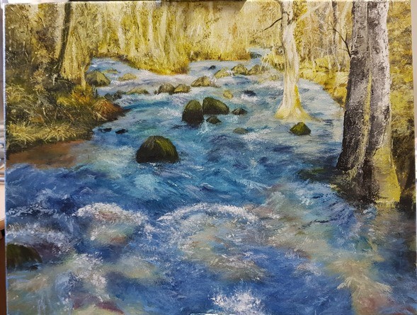 Peinture La Rivière