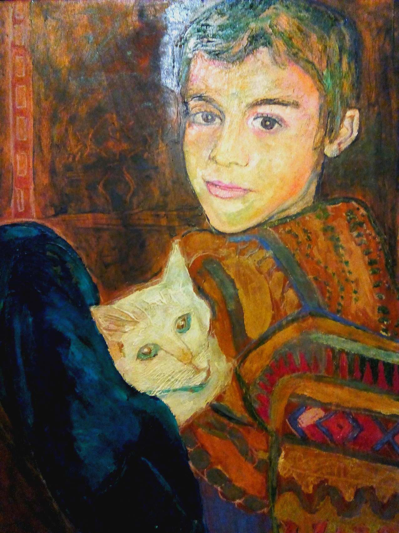 Peinture Oskian et bunny