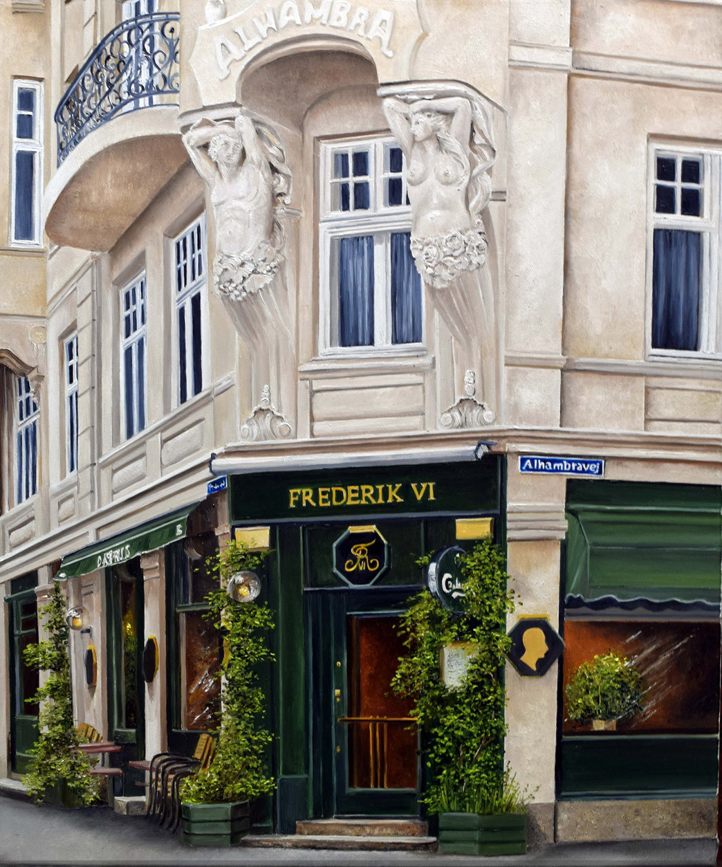 Peinture Frederik VI - Copenhague