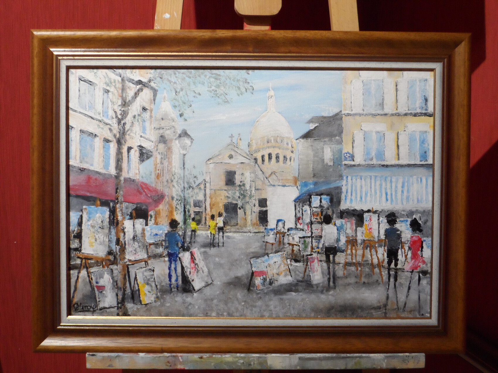 Peinture place du tertre