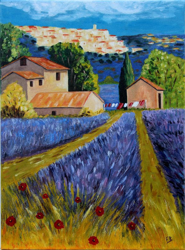 Peinture Mas Provencal