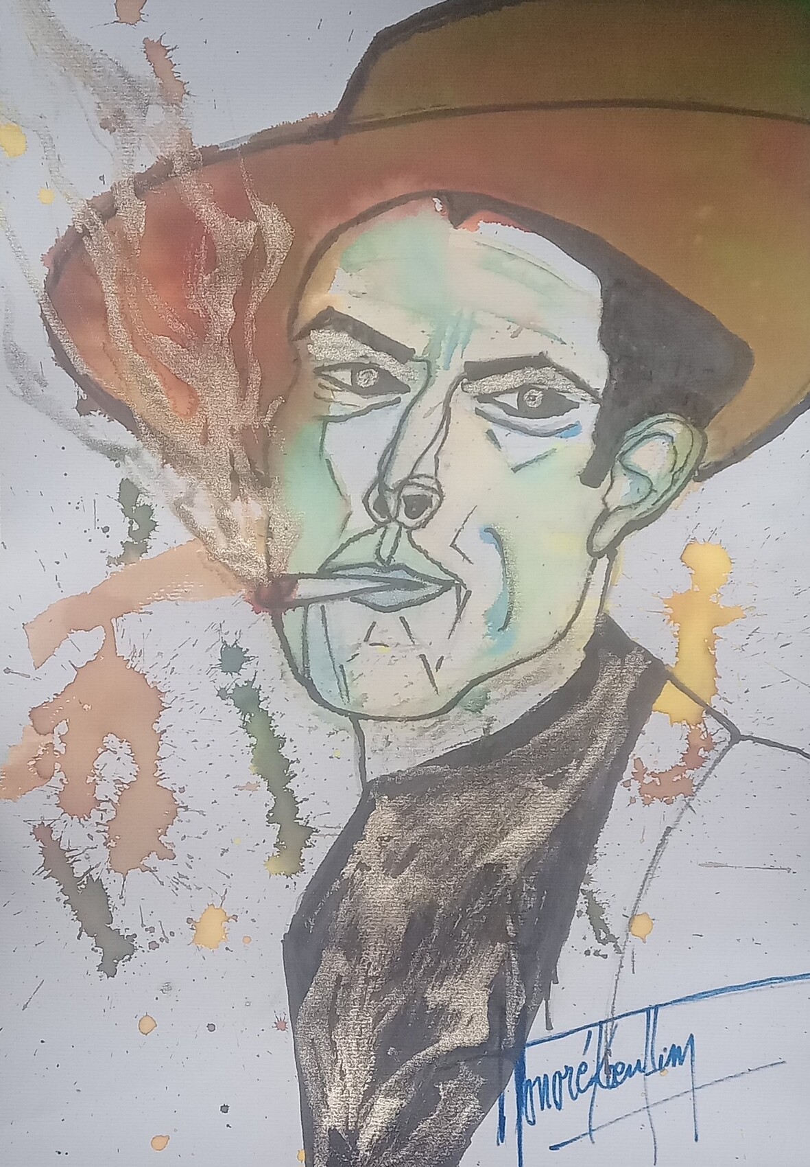 Peinture Lee Van Cleef