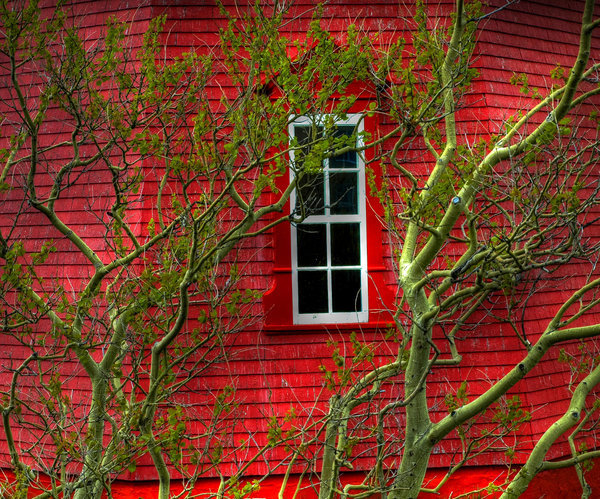 Photo Red window