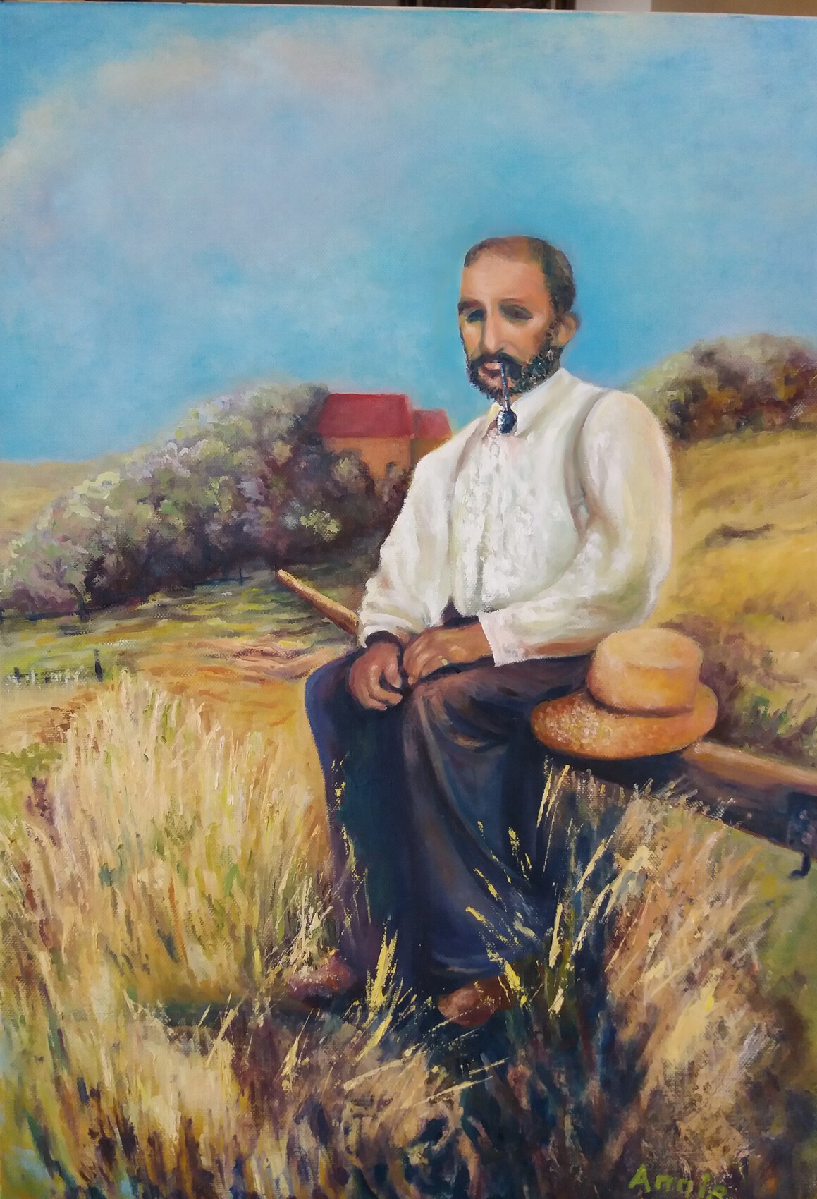 Peinture Le laboureur