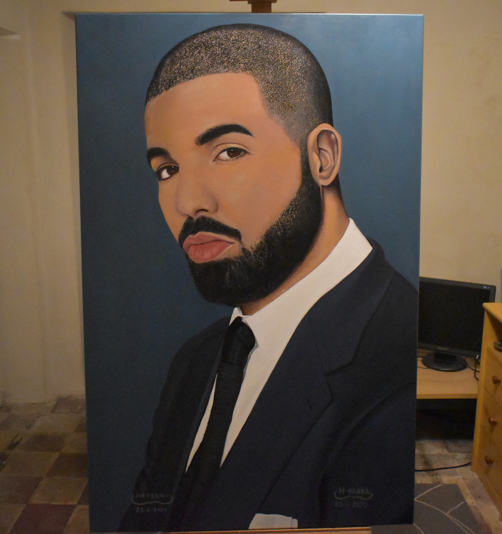 Peinture Drake Painting, by joky kamo